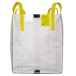 Conductive Fibc NEL/SGS TYPE C Bag , Anti Static Bags Flammable Goods ...