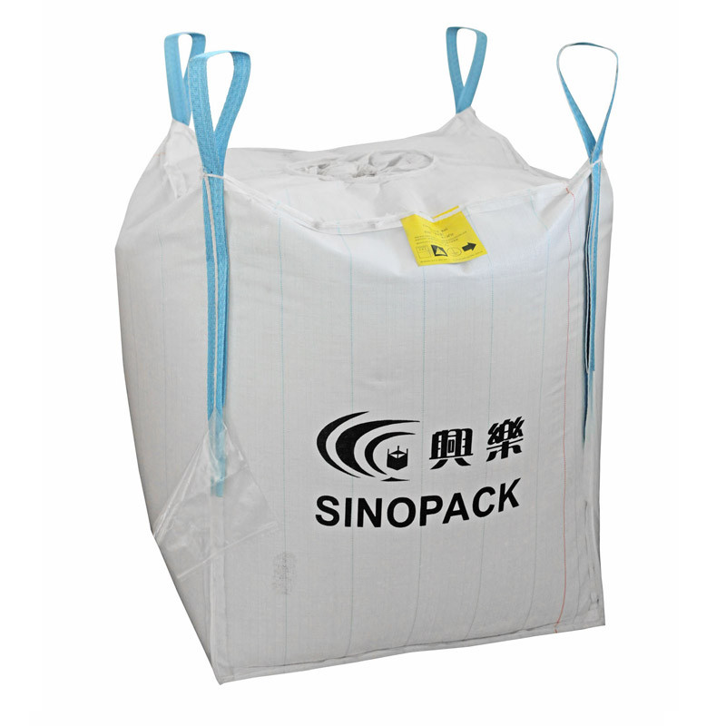 1000kg Anti static Industrial Bulk Bags CROHMIQ blue / white for ...