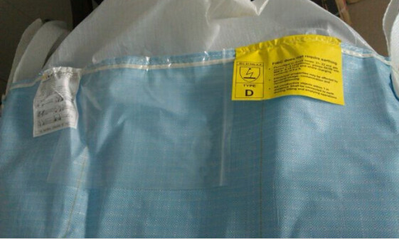 Type D Fibc CROHMIQ blue / white for chemical powder transportation