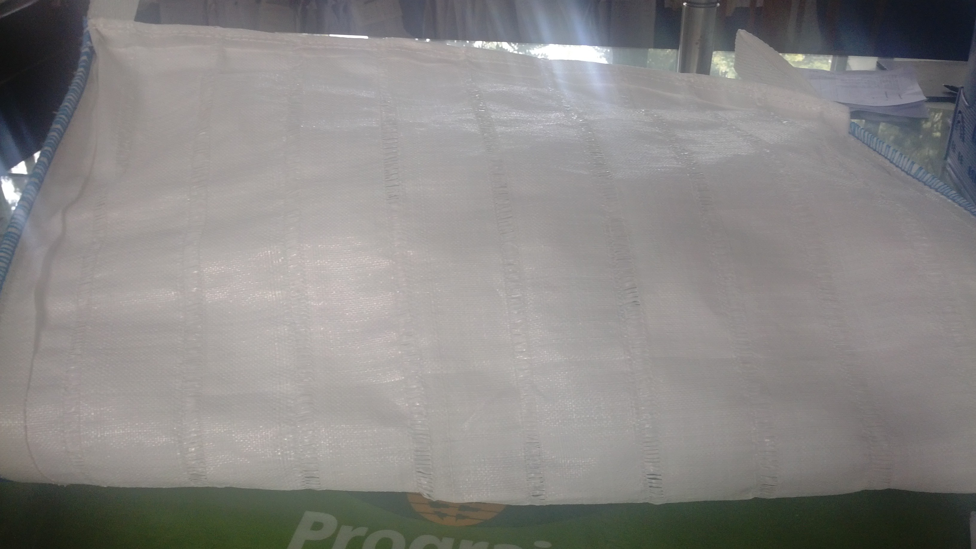 2200LBS Four-panel woven PP big bag with vented fabric for potato / onion