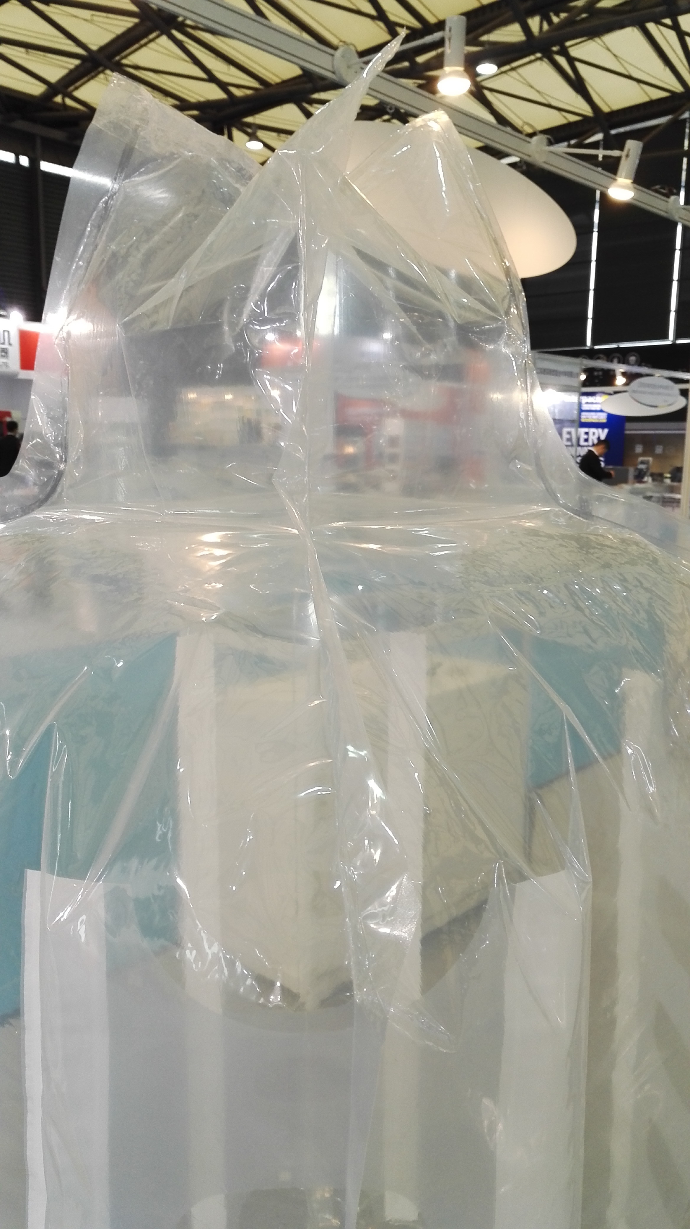 Filling Spout Top Flat Bottom Pe Baffle Liner For Fibc And Bulk Bag 90* ...