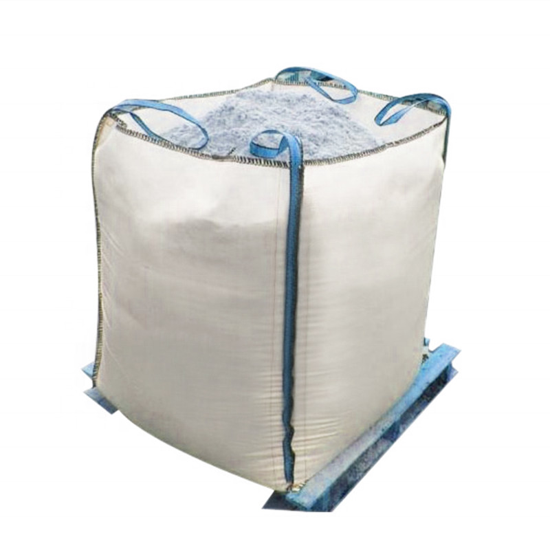 PE / PP Liner Material Fibc Bulk Bag With 4/2/1 Lifting Loops And ...