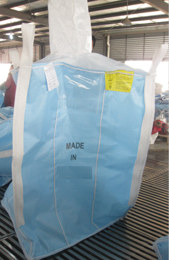 TYPE D Conductive Blue PP Jumbo Bags Anti - Sift Anti Static Bulk Bags ...